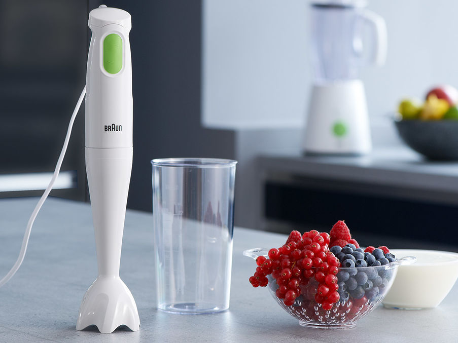 Plastic and Metal Braun MQ 100 Hand Blender 450 W 600 milliliters MQ100 ...